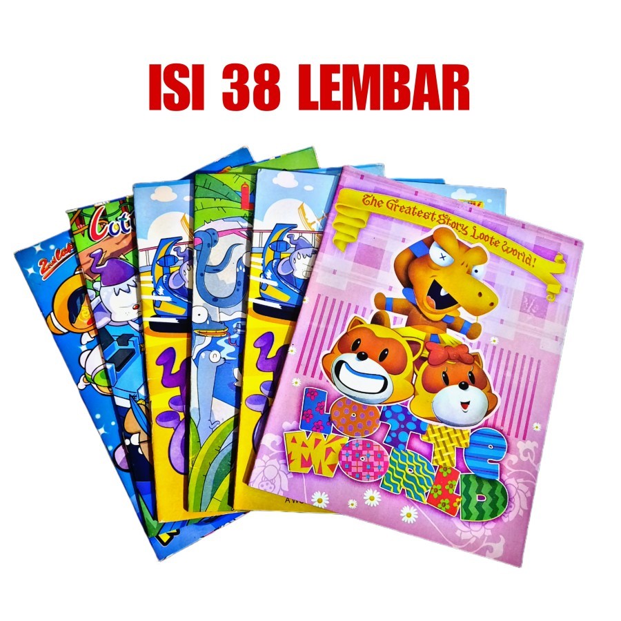 Jual BUKU TULIS ISI 38 LEMBAR - HARGA PER 1PCS | Shopee Indonesia