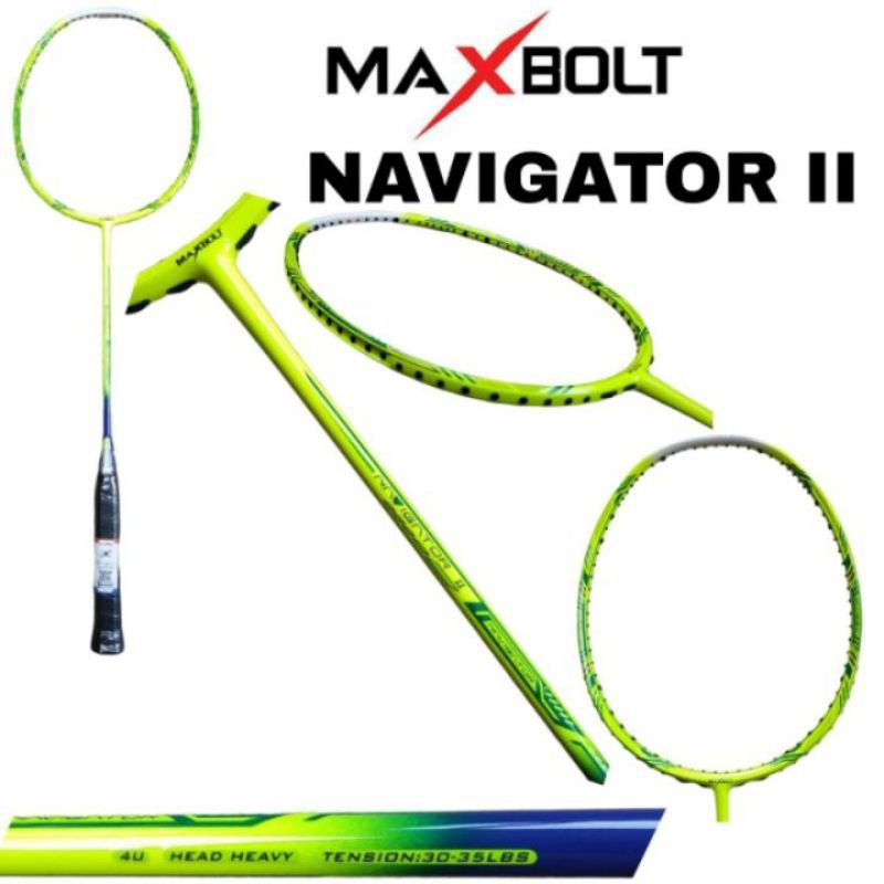 Jual RAKET BADMINTON MAXBOLT 35LBS DIJAMIN ORIGINAL BONUS TAS DAN GRIP ...
