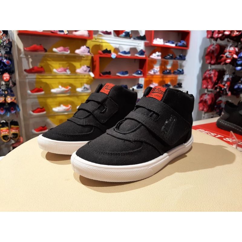 Jual Sepatu Sekolah Anak Anak Hitam Model Tinggi Original Bata 389_6664 ...
