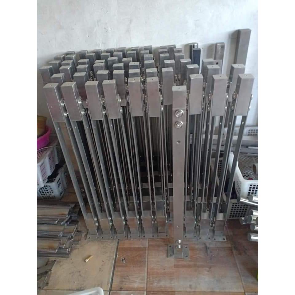 Jual TIANG RAILING TANGGA MINIMALIS KACA | Shopee Indonesia