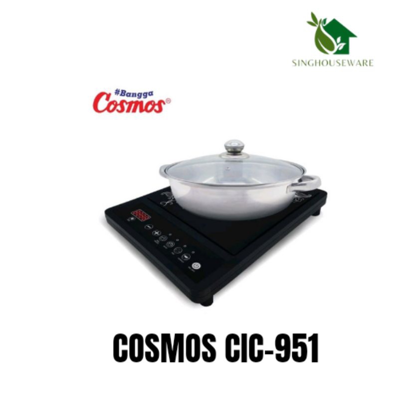 Jual Cosmos Kompor Induksi CIC-951 (Free Steam Pot) | Shopee Indonesia