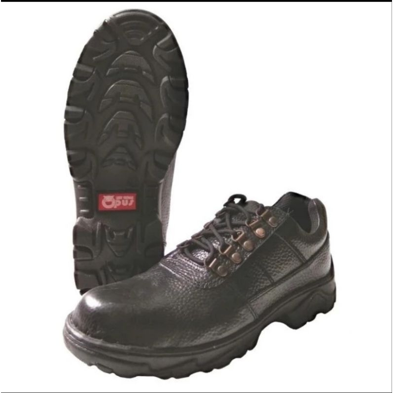Jual Sepatu safety murah pendek tali / sepatu safety opus 02 | Shopee ...