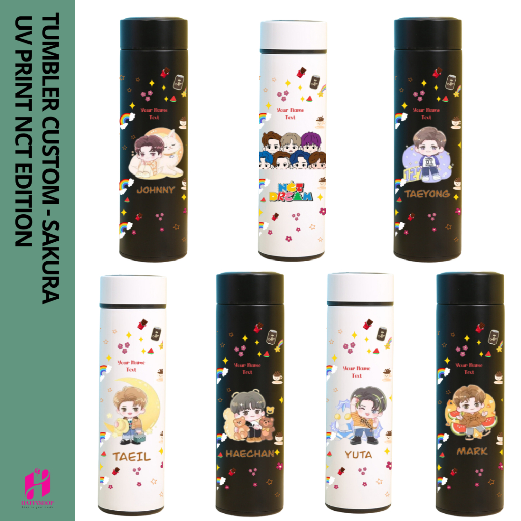 Jual Tumbler KPOP NCT UV Print Custom Botol Sakura | Shopee Indonesia