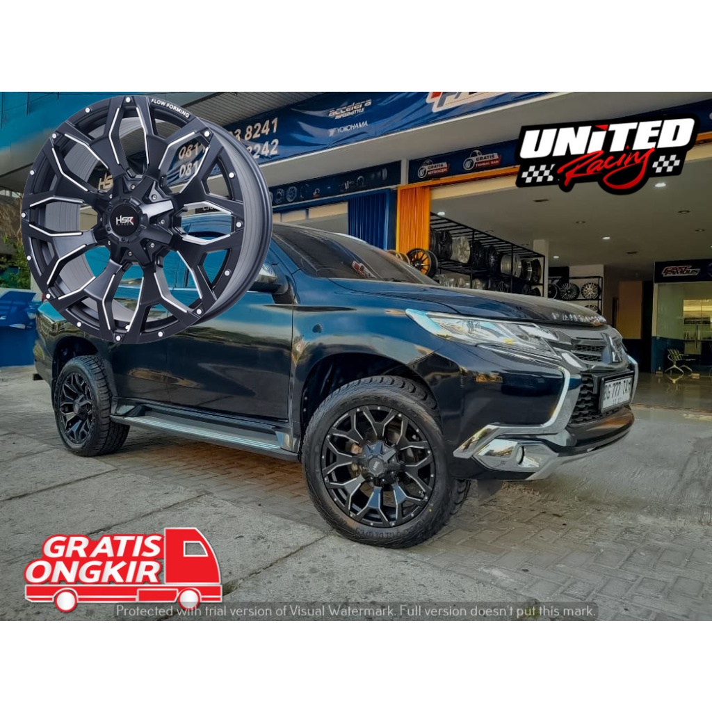 Jual VELG MOBIL HSR ORIGINAL TYPE GOKU R20 UNTUK PAJERO SPORT DAKAR RING20 LUBANG 6X139,7 ...