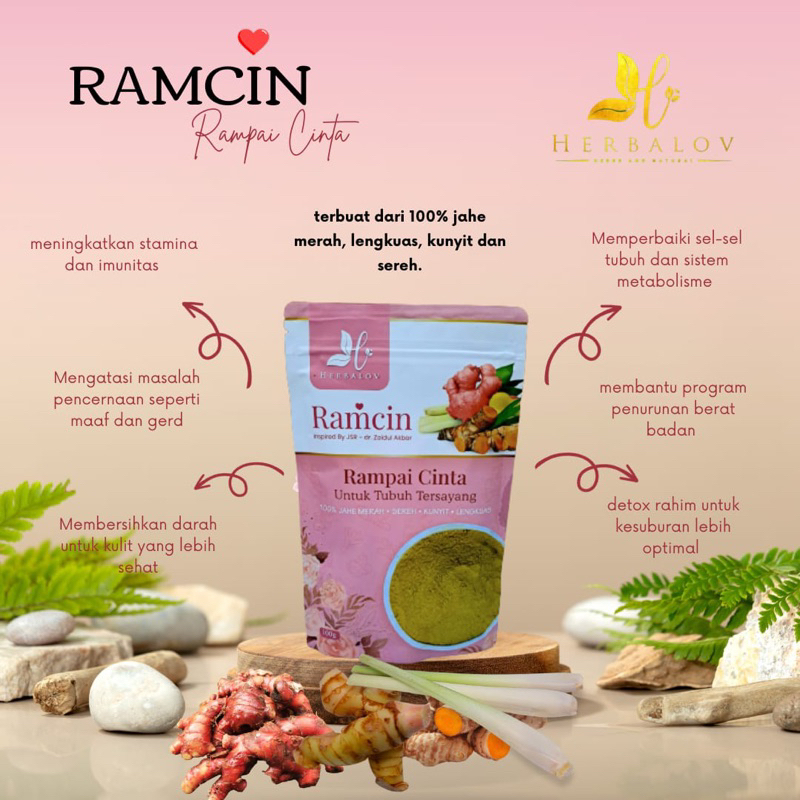 Jual RAMCIN BY HERBALOV Inspirasi JSR - by dr Zaidul Akbar - Membantu ...