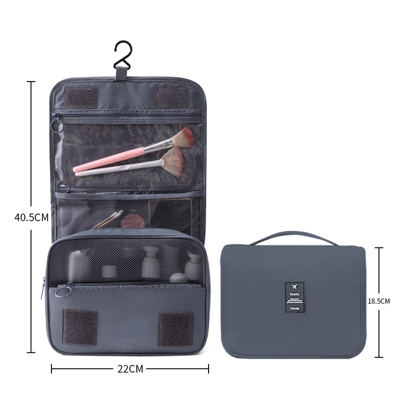 Jual U-Living Tas Make Up Tas Flip Gantung Tas Travel Pouch Organizer ...