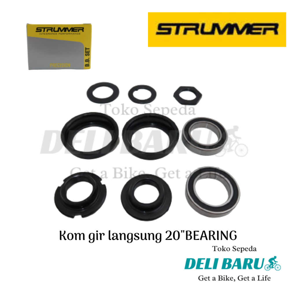 Jual Strummer Kom gir langsung 20 model BEARING mangkok crank tengah BB ...