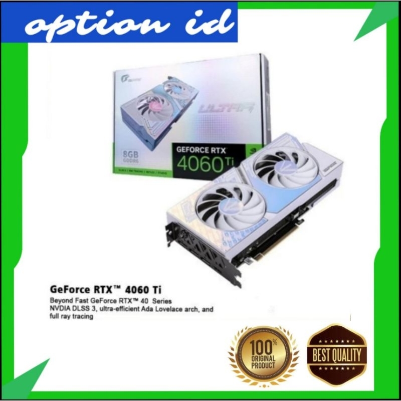 Jual VGA COLORFUL iGame Geforce RTX 4060 Ti ULTRA W DUO OC-V 8G ...