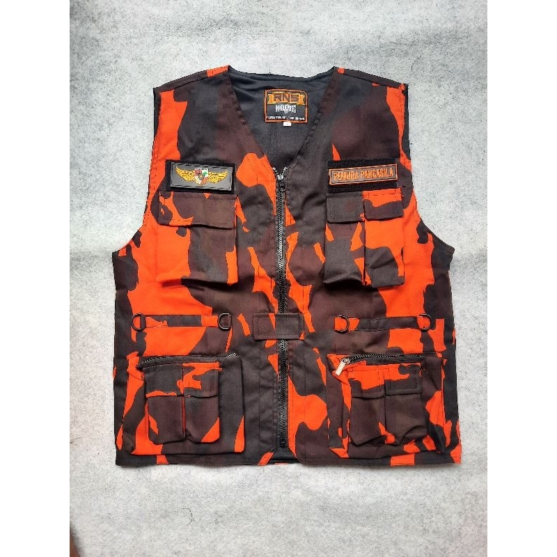 Jual Rompi Loreng Pemuda Pancasila Sudah Termasuk Brevet | Shopee Indonesia Jual Rompi Loreng Pemuda Pancasila Sudah Termasuk Brevet | Shopee Indonesia