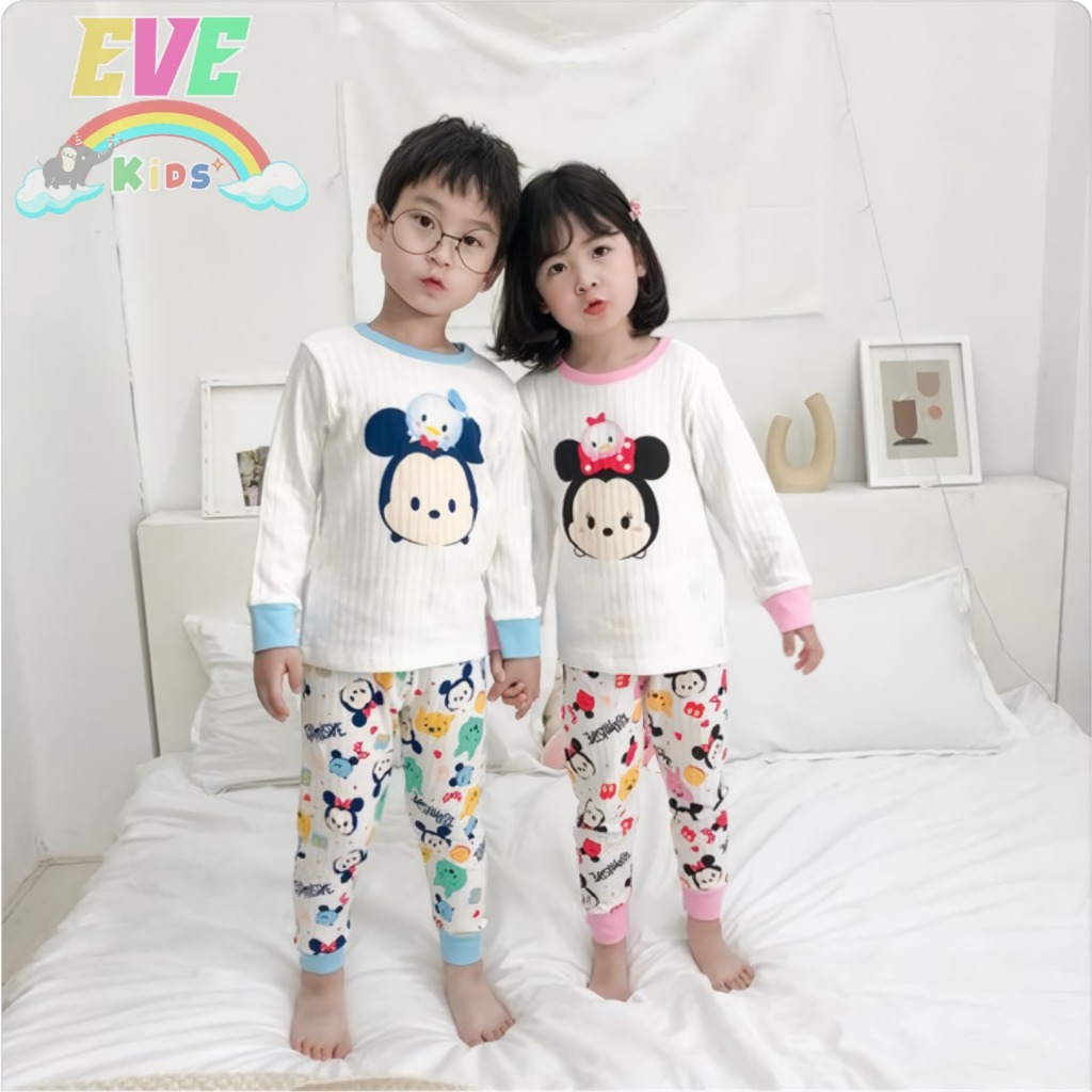Jual EVE KIDS Set Piyama Anak Setelan Baju Tidur Anak PP Set Lengan Panjang TZUM2 275 | Shopee ...