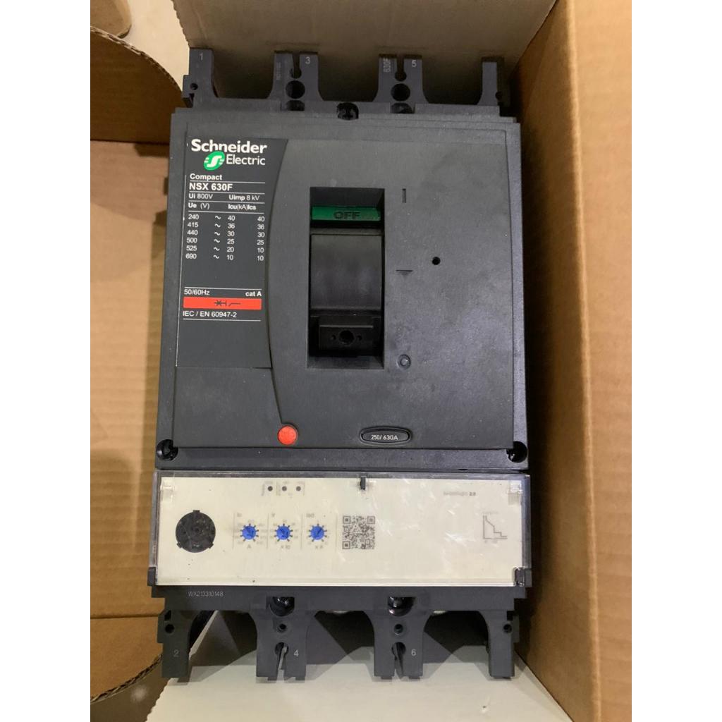Jual SCHNEIDER MCCB 3P 36kA 630A NSX600F / MICROLOGIC 2.3 / LV432876 ...