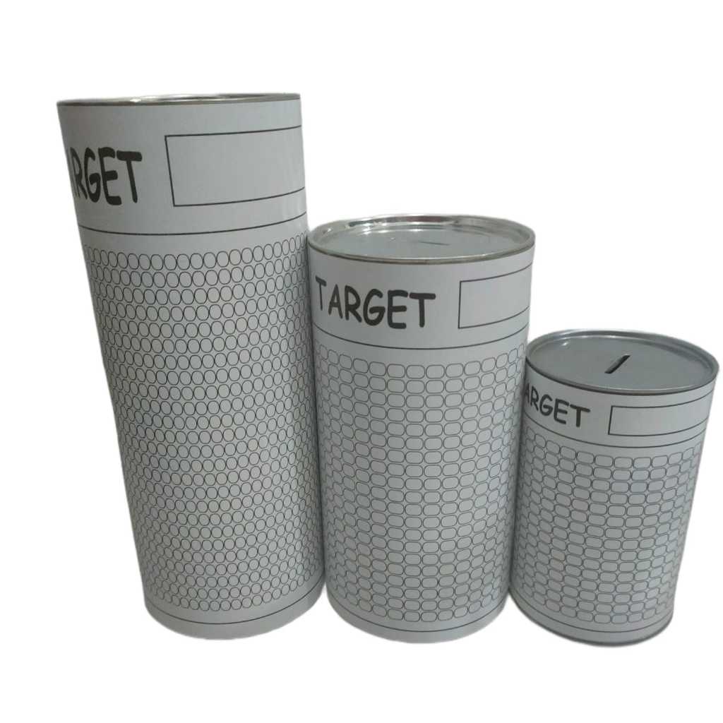 Jual Tabungan Target 10 Juta 15 juta 20juta Jumbo L Buka Tutup Permanen ...