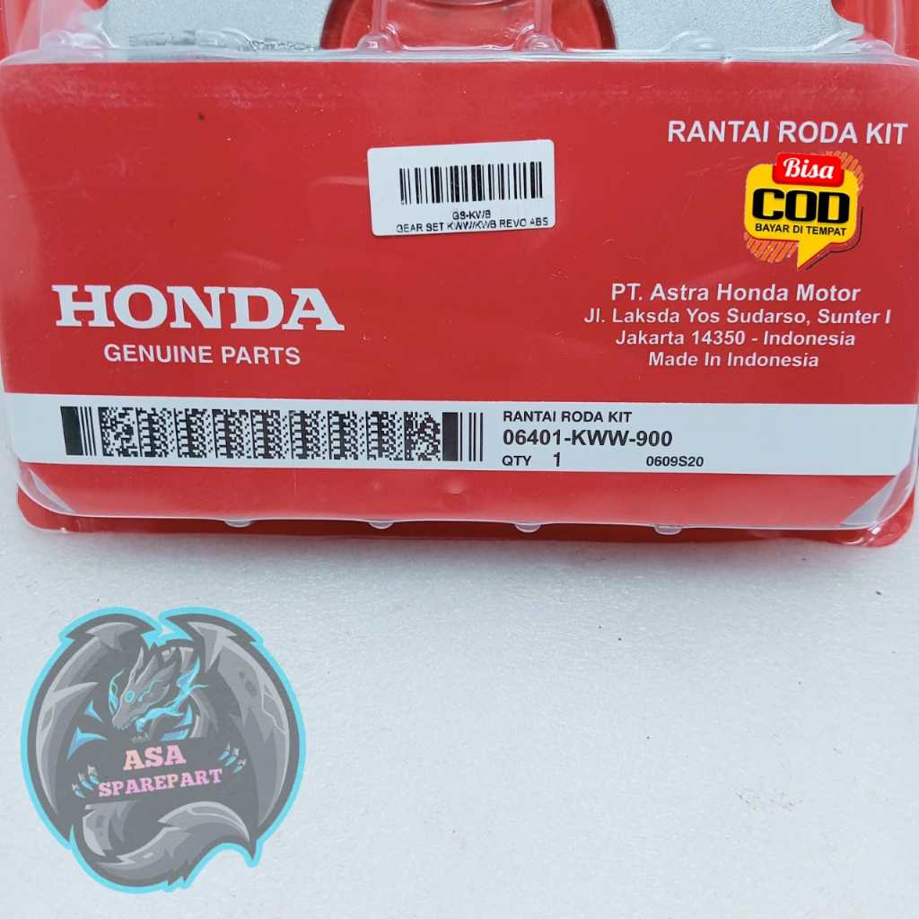 Jual GEAR SET ASLI ORIGINAL HONDA REVO ABS Absolute , REVO FIT , Revo X FI , REvo FIt X , Revo ...