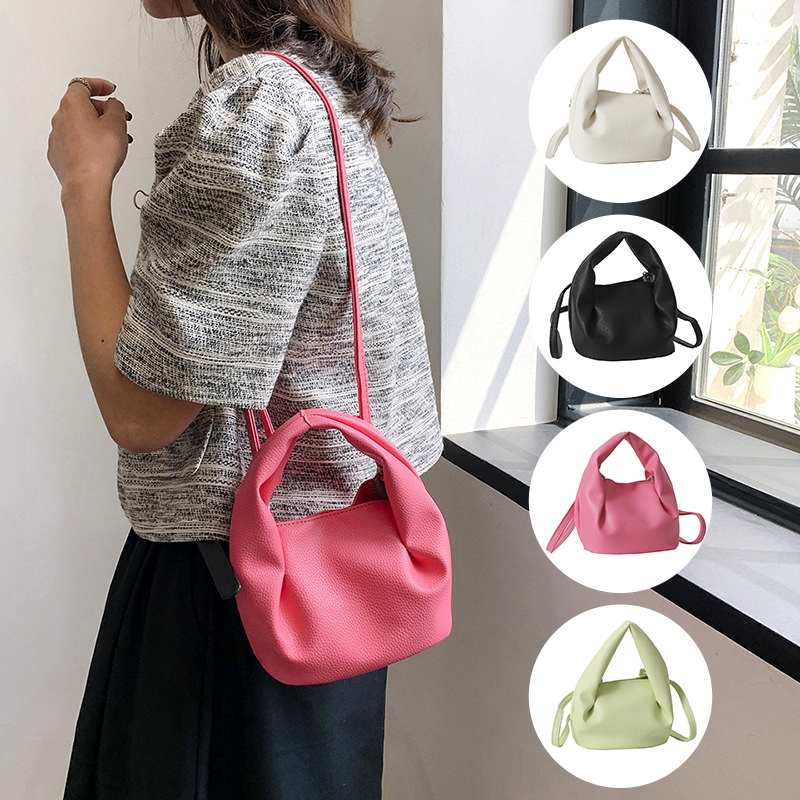 Jual 【Pengiriman Segera!】Tas Fashion Wanita Tangan Tas Kulit Kecil Tas ...