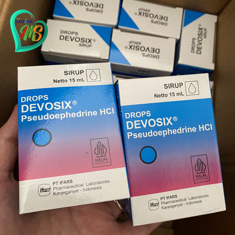 Jual Devosix Drops Sirup 15 ML | Meringankan Hidung Tersumbat karna ...