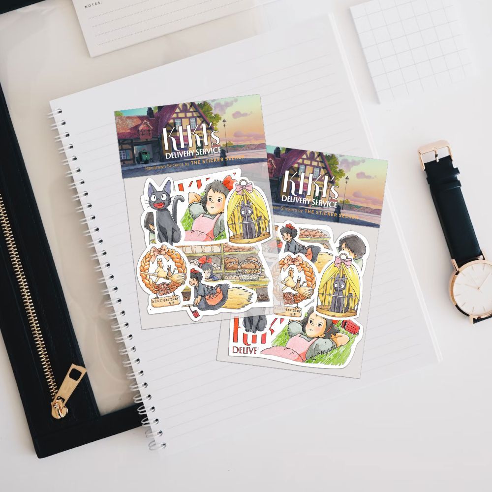 Jual THE STICKER SEEKER Ghibli Fanart Sticker Pack / Stiker Die Cut ...