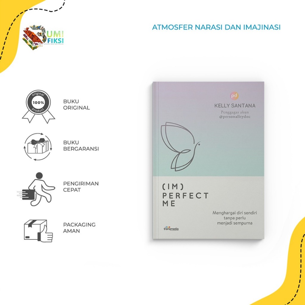 Jual Buku Motivasi (Im) Perfect Me - Kelly Santana - Transmedia ...