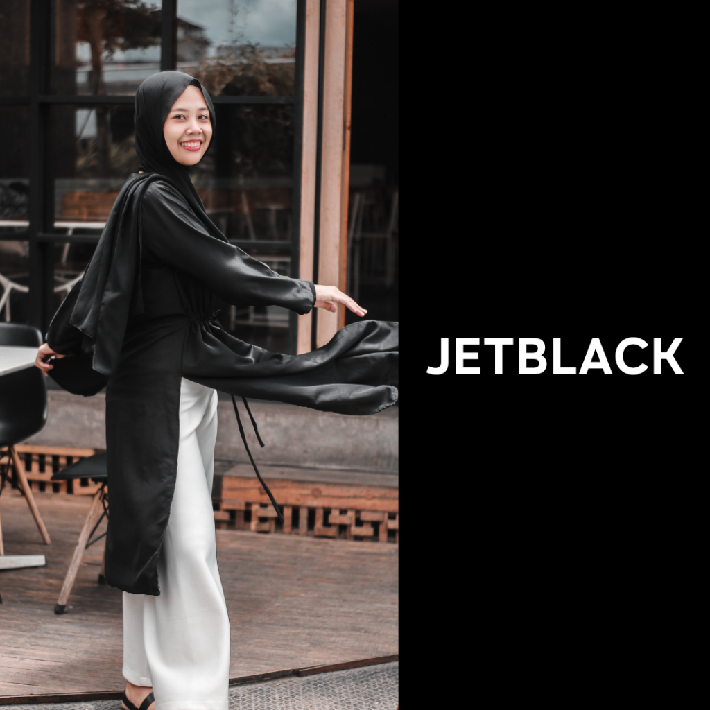 Jual Bahan Jetblack Kain Hitam Pekat | Harga per 0,5meter = 50cm ...