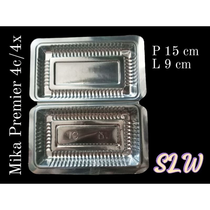 Jual MIKA 4C,4X / MIKA SOSIS BAKAR / MIKA TEMPAT KUE / MIKA ISI 100PCS ...