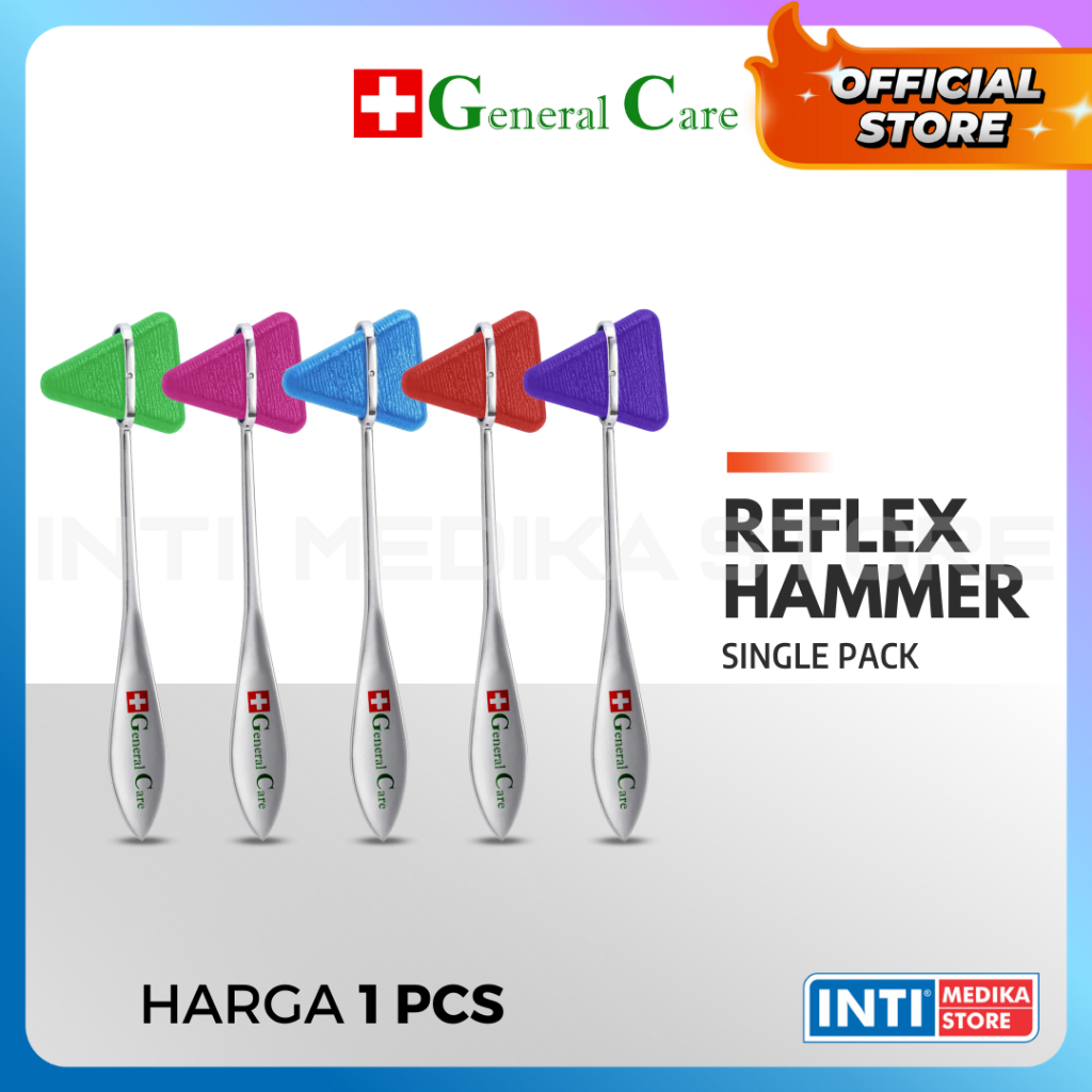 Jual GENERAL CARE - Reflex Hammer / Palu Refleks Segitiga | Shopee ...