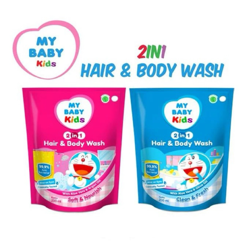 Jual MY BABY HAIR BODY WASH KIDS 2in1 Hair body wash reffil 200 ml ... Jual MY BABY HAIR BODY WASH KIDS 2in1 Hair body wash reffil 200 ml ...