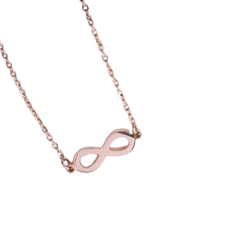 Jual Panlandwoo - Kalung Titanium Wanita Infinity Adjustable | Shopee ...