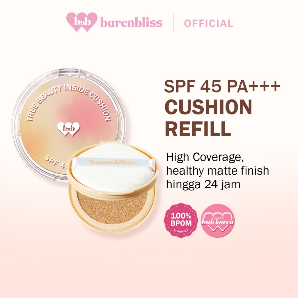 Jual BNB barenbliss Korean Bloomatte True Beauty Inside Cushion Refill ...