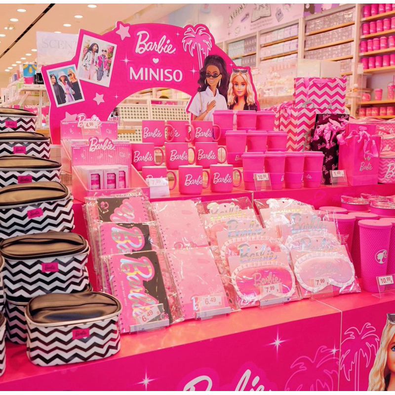 Jual Miniso X Barbie Tumbler Botol minum Tempat makan Box Meal | Shopee ...