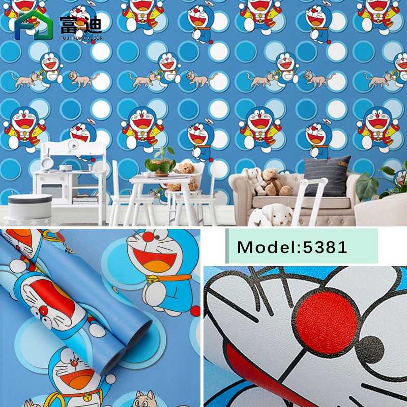 Jual Wallpaper Dinding Doraemon Balon 8m s/d 9m x 45cm | Shopee Indonesia