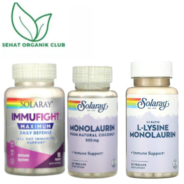 Jual Solaray ImmuFight Maximum Daily Defense 90 Caps immune support Vit ...