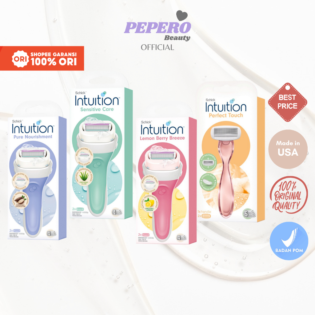 Jual SCHICK Intuition - Perfect Touch | Lemon Berry Breeze | Pure ...