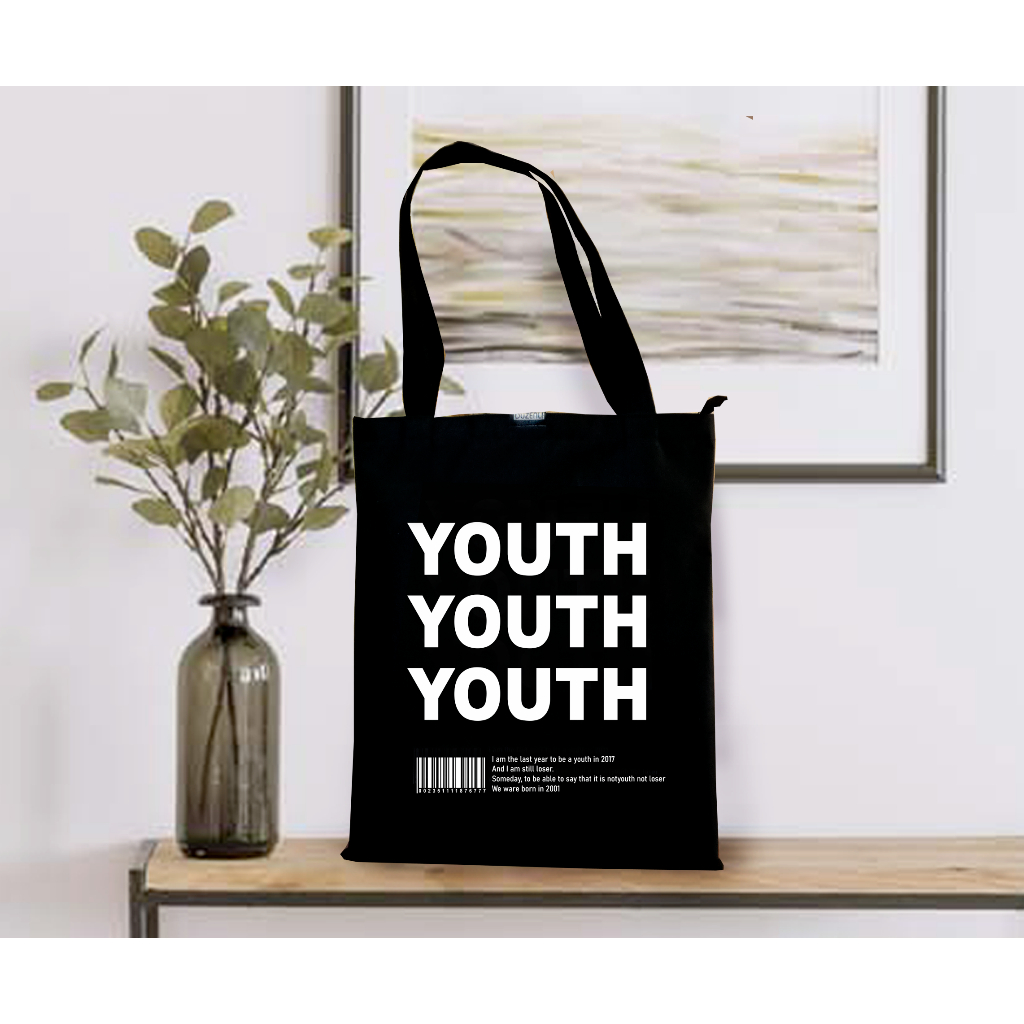 Jual Tote Bag Kanvas Dinier Portrait, lebih Kuat, tekstur Padat/rapat ...