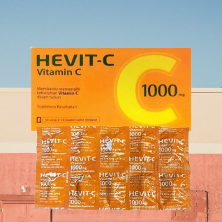 Jual Hevit-C Vitamin C 1000mg 10 Tablet / Hevit-C Vitamin C 1000mg 10 ...