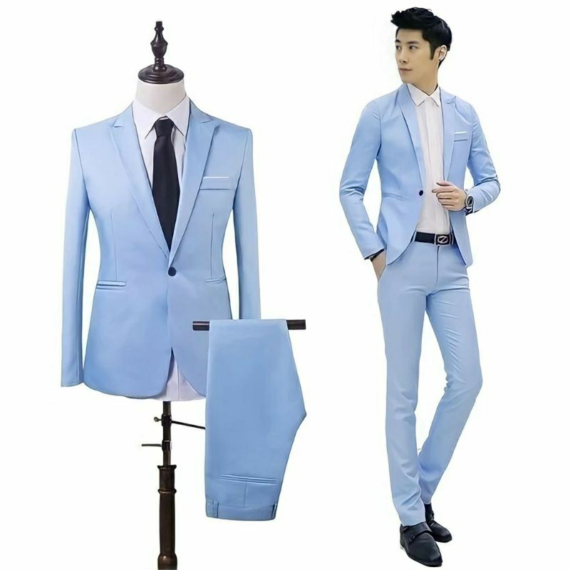Jual Jas Formal Pria Blazer pria 2in1 Setelan Jas celana Jas Nikah Jas ...
