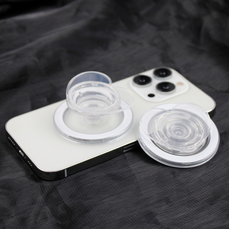Jual UNIVERSAL Magsafe Popsocket - BLACK / WHITE / TRANSPANT / MOTIF ...
