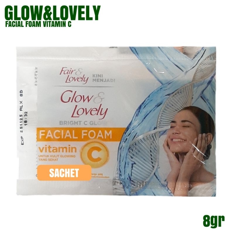 Jual Glow & Lovely Facial Foam Sachet 8gr BPOM (Satuan) | Shopee Indonesia