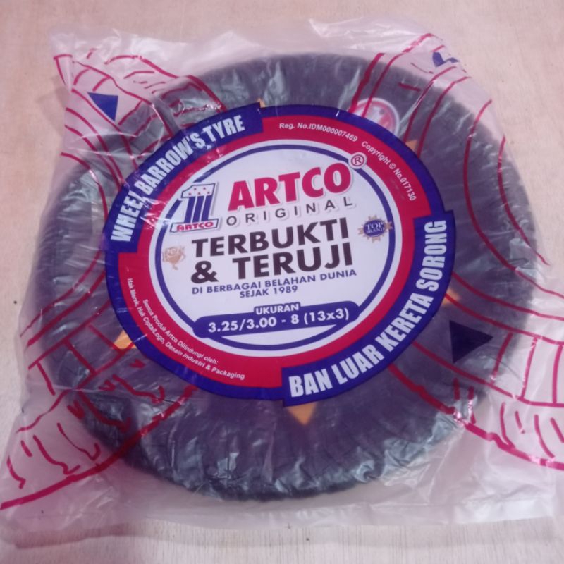 Jual BAN LUAR Gerobak ARTCO 13 x 3 / Ban LUAR Kereta Sorong ARTCO ...