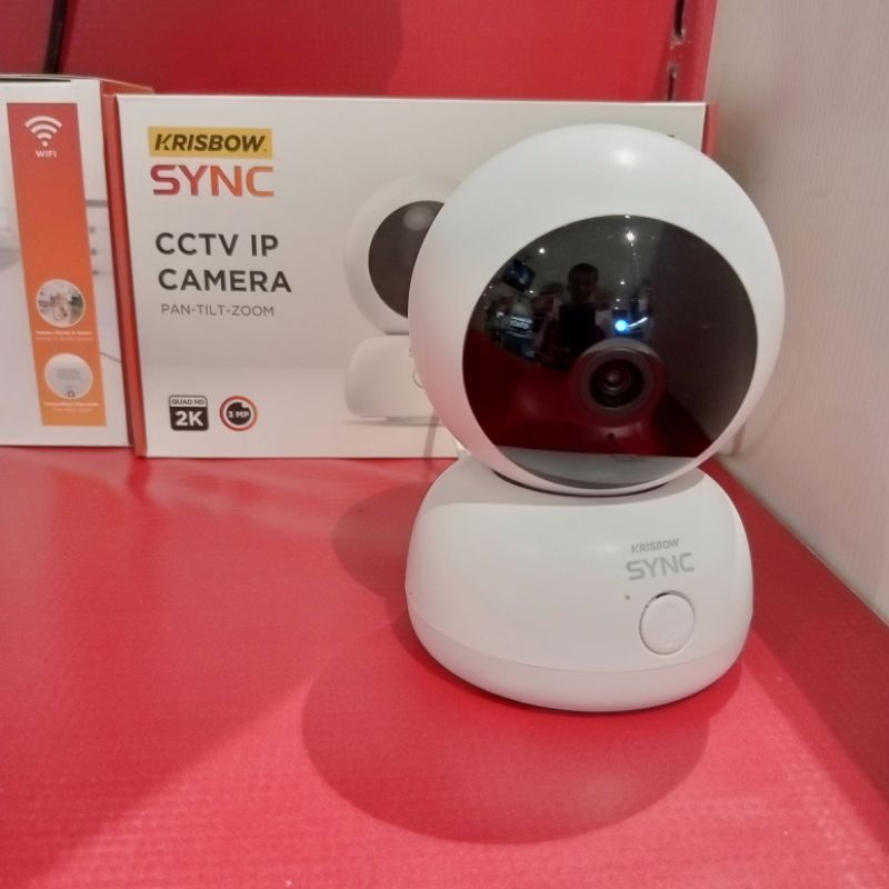 Jual Cctv Krisbow Sync Ip Camera Wifi Pt Speed 3mp 15t | Shopee Indonesia