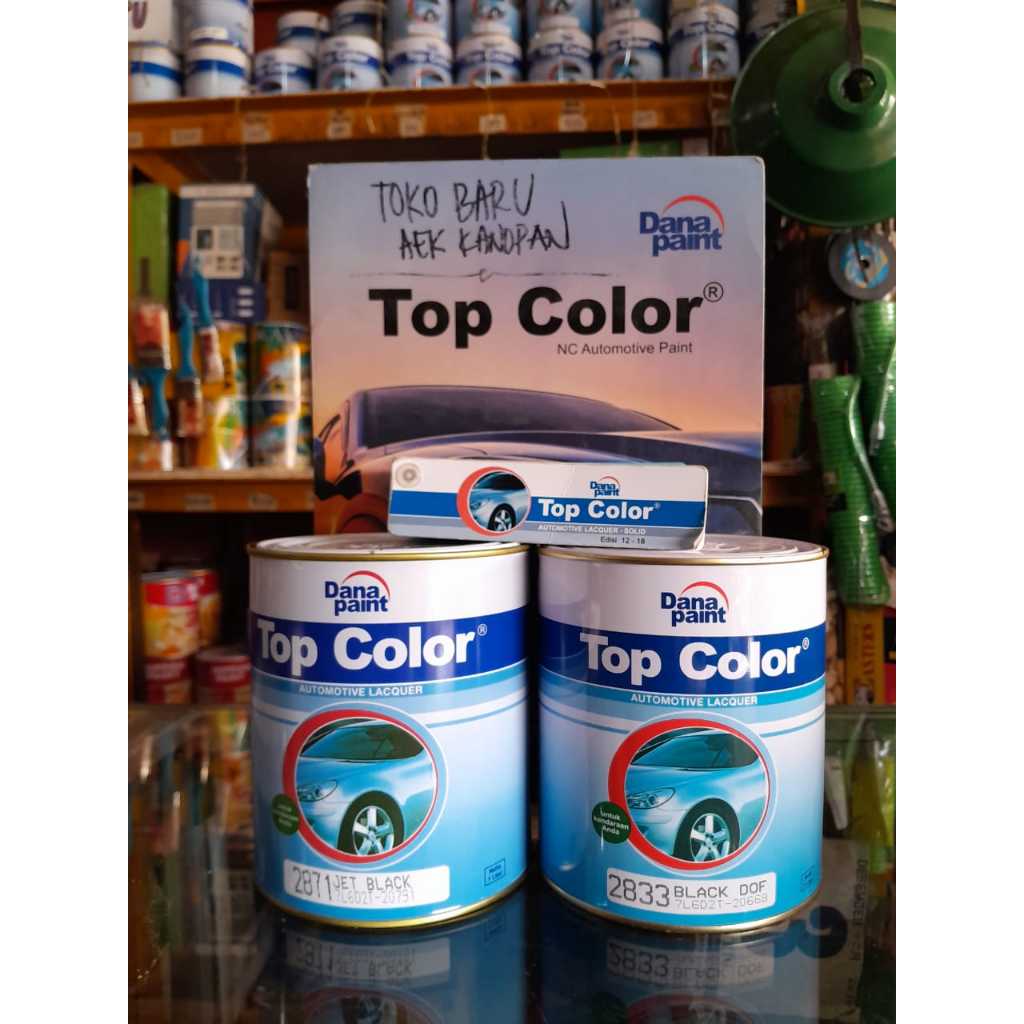 Jual Top Color Cat Mobil Kayu Besi Duko 1 Liter | Shopee Indonesia