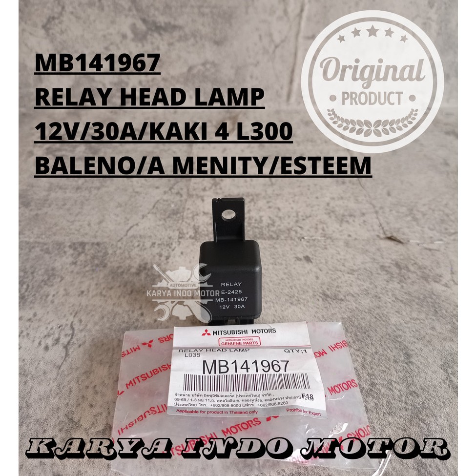 Jual RELAY POWER 12 V MITSUBISHI L300 KAKI 4 MB141967 | Shopee Indonesia