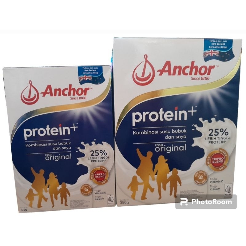 Jual Anchor Susu Bubuk Protein 175g/350g | Shopee Indonesia
