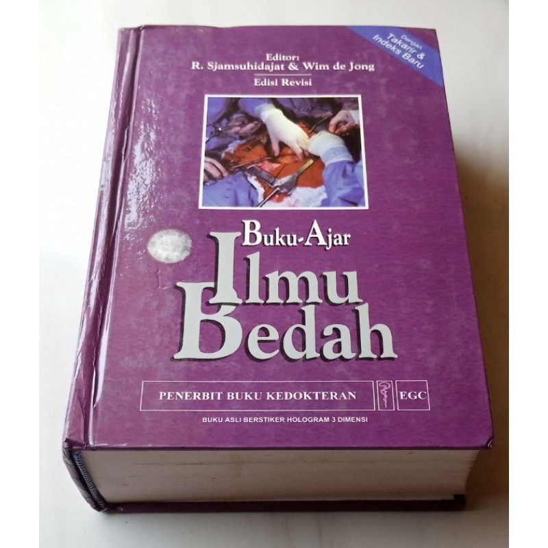 Jual BUKU AJAR ILMU BEDAH. By. R. Sjamsuhidajat & Wim de jong. | Shopee Indonesia