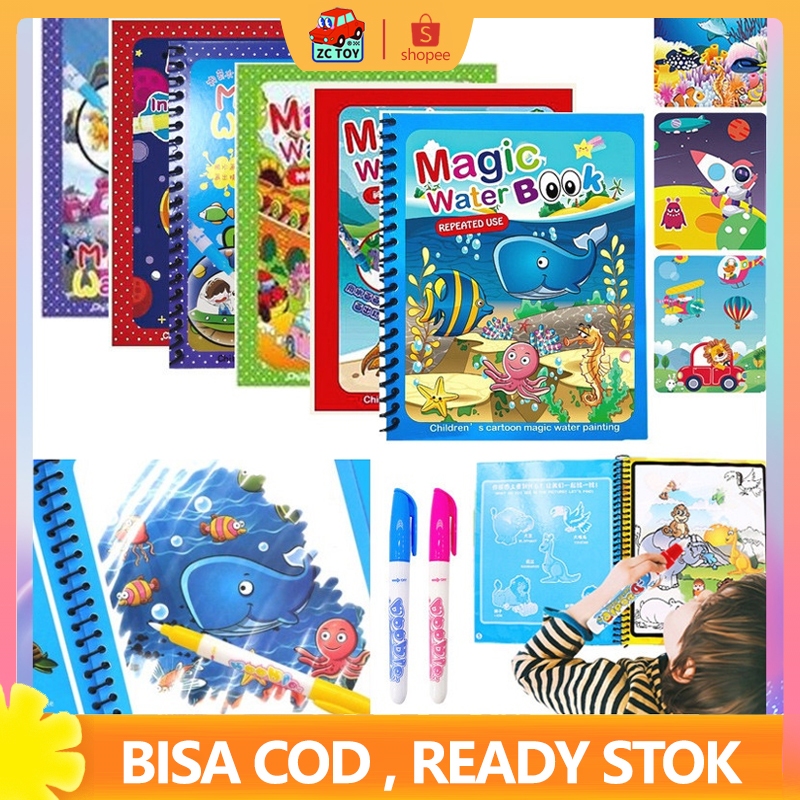 Jual ZCTOY （READY STOK)MAGIC WATER BOOK TERMURAH/MAGIC WATER BOOK/BOOK ...