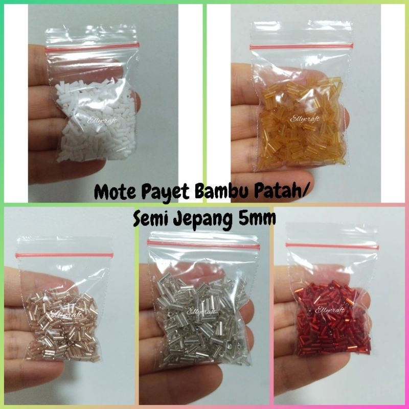 Jual 10gr Mote Payet Bambu Patah/Semi Jepang 5mm | Shopee Indonesia