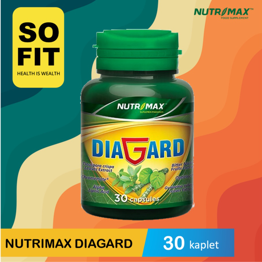 Jual Nutrimax Diagard Isi 30 Tablet / Vitamin Penurun Kadar Gula Darah ...