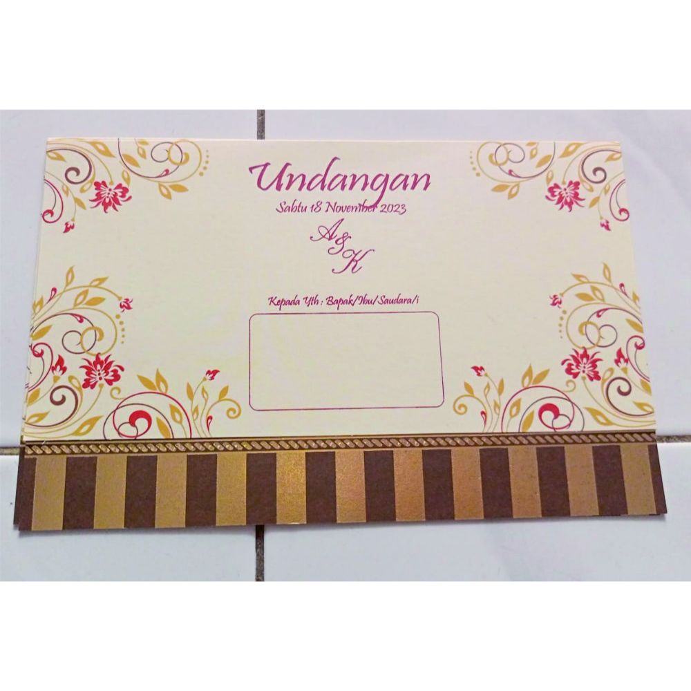 Jual Undangan Pernikahan / Undangan Mewah / Undangan Bagus / Erba 88213 ...