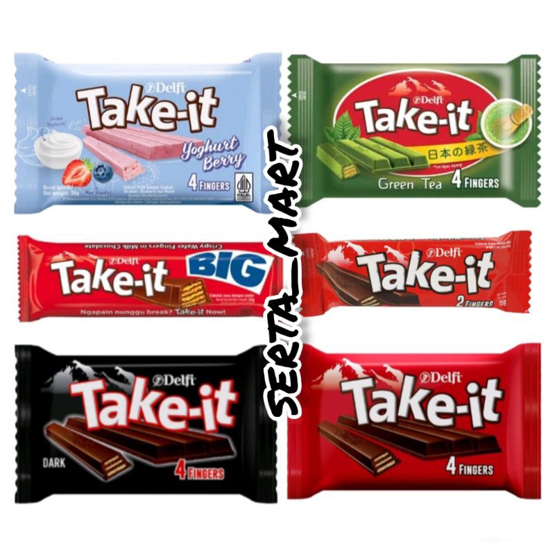 Jual Delfi Take It Original 4F / Greentea / Dark Choco / Yoghurt Berry ...