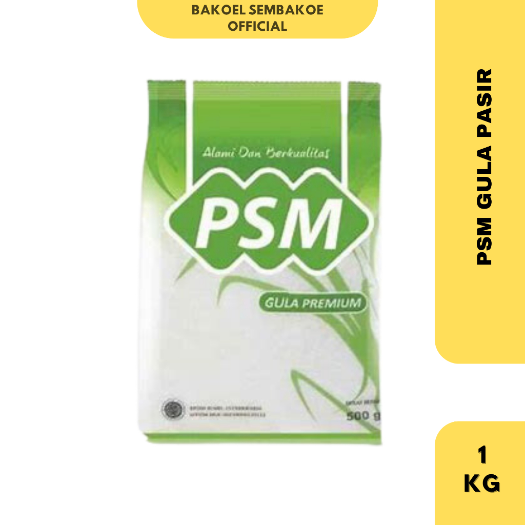 Jual GULA PASIR PSM 1KG | Shopee Indonesia