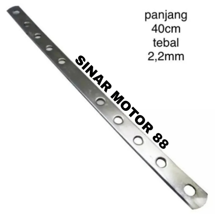 Jual PANEL REM BESI // PLAT BOLONG BESI // PLAT BESI BOLONG 40 CM FULL ...