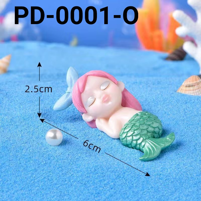 Jual GR-PD-0001 Cake topper hiasan kue putri ikan duyung mermaid kerang yamama baking | Shopee ...